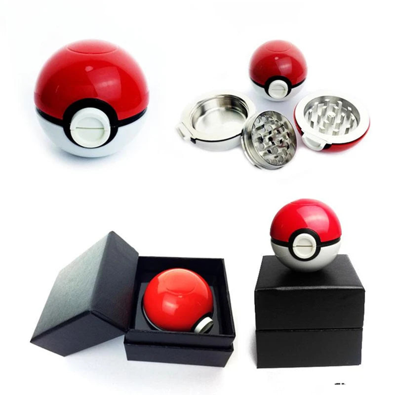 Cartoon Metal Herb Grinder - 50mm Poke Balls – Sammy Smokes